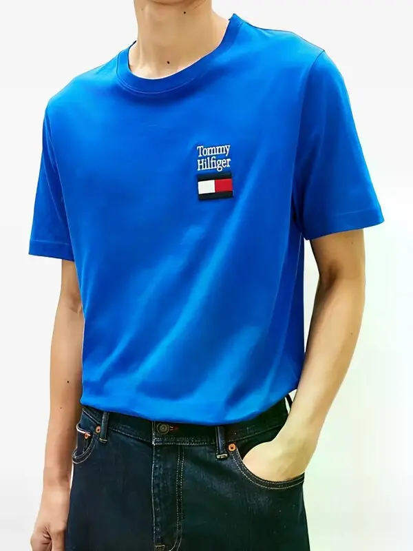 Tommy Hilfiger Logo-embroidered T-shirt