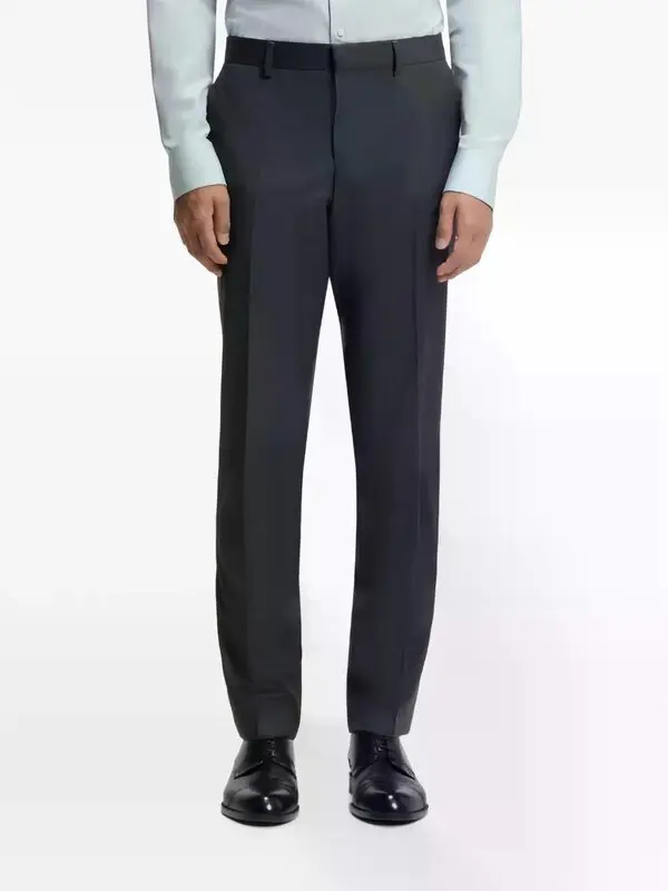 BOSS H-genius-253 Tailored Trousers - Grey