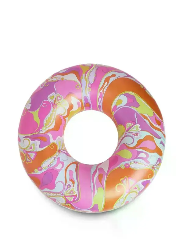 Emilio Pucci Inflatable Donut With Abstract Print