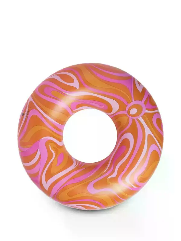 Emilio Pucci Inflatable Donut With Abstract Print