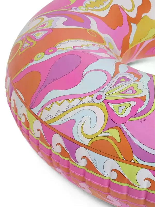 Emilio Pucci Inflatable Donut With Abstract Print