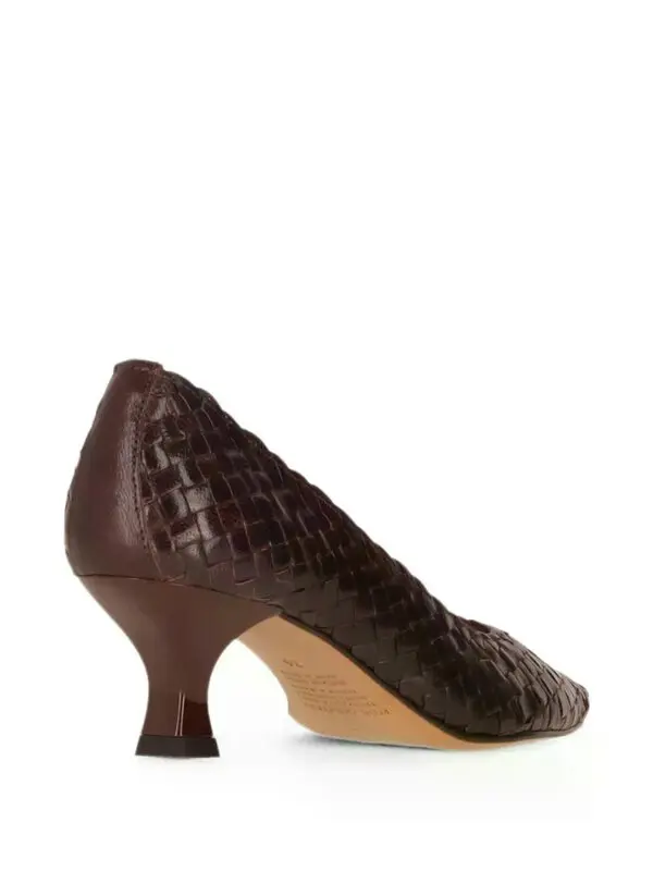 LA ROSE Carol Woven Pumps
