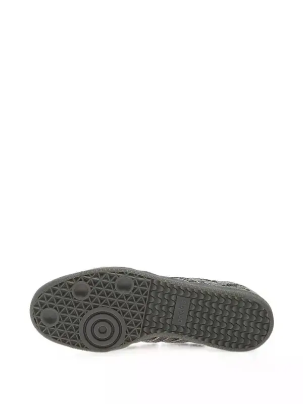 Adidas Samba Og Snakeskin-effect Sneakers - Grey