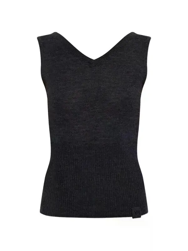 Victoria Beckham V-neck Sleeveless Knit Top