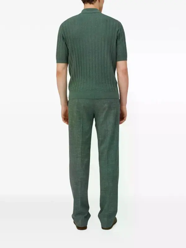 RETORI Front-pocket Wool Polo Shirt