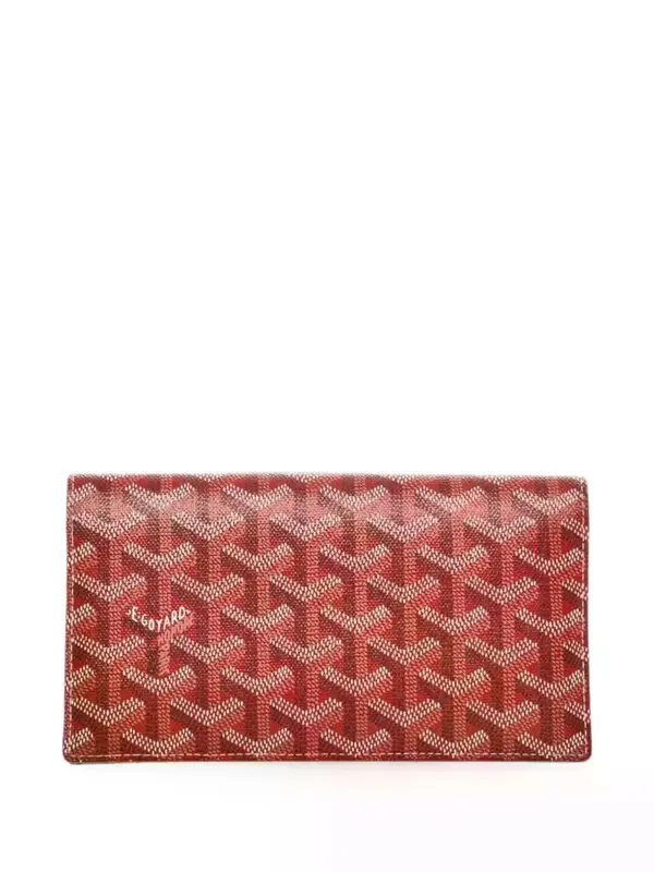 Goyard Richelieu Goyardine Wallet - Red