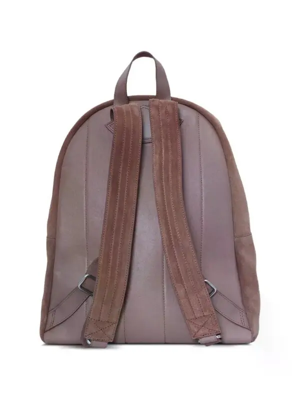 Orciani Suede Front-strap Backpack - Brown
