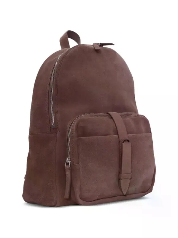 Orciani Suede Front-strap Backpack