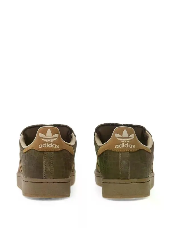 Adidas Superstar Ii Crocodile-effect Sneakers