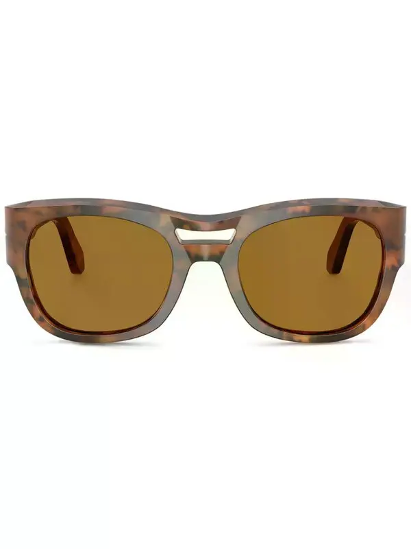 Persol Square-frame Sunglasses - Brown