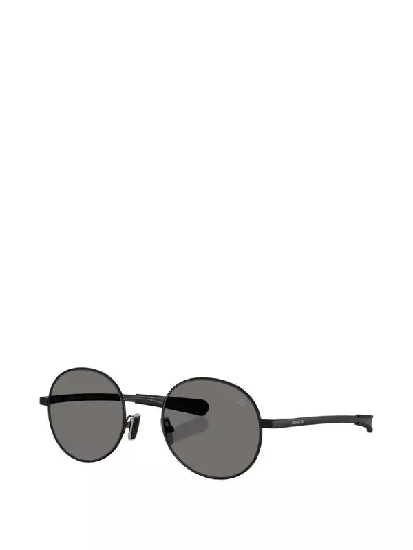 Moncler Centro Round-frame Sunglasses - Black