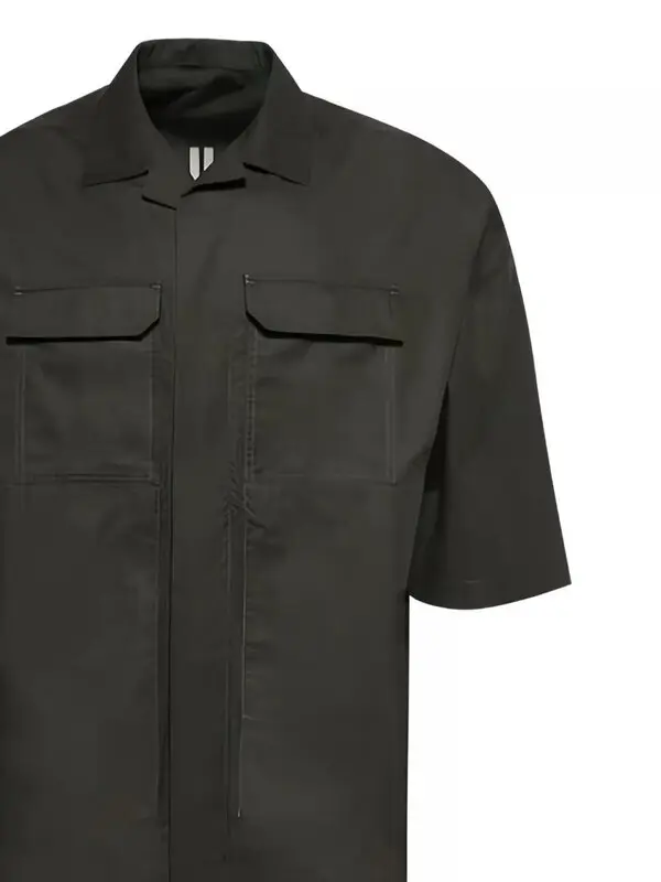 Rick Owens Flap-pocket Short-sleeve Shirt