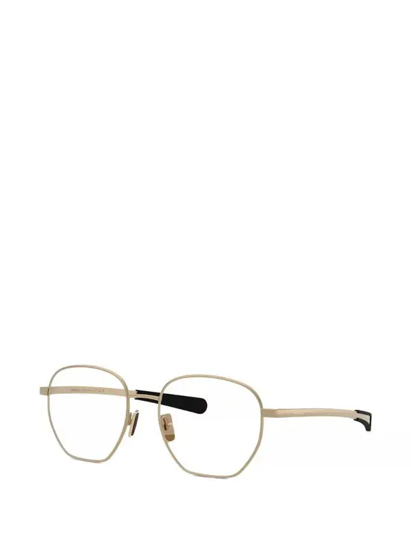 Moncler Geometric Frame Eyeglasses