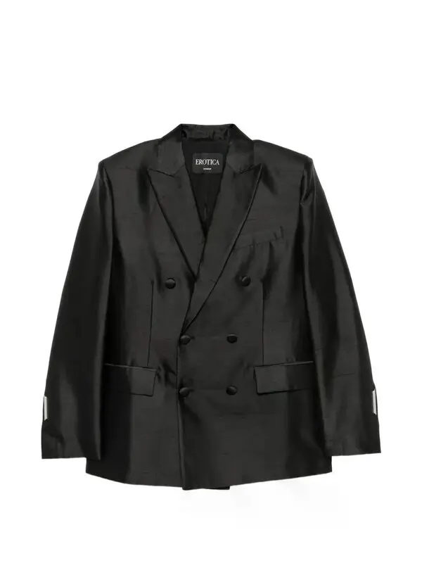 DONDUP Peak Lapel Double-breasted Blazer