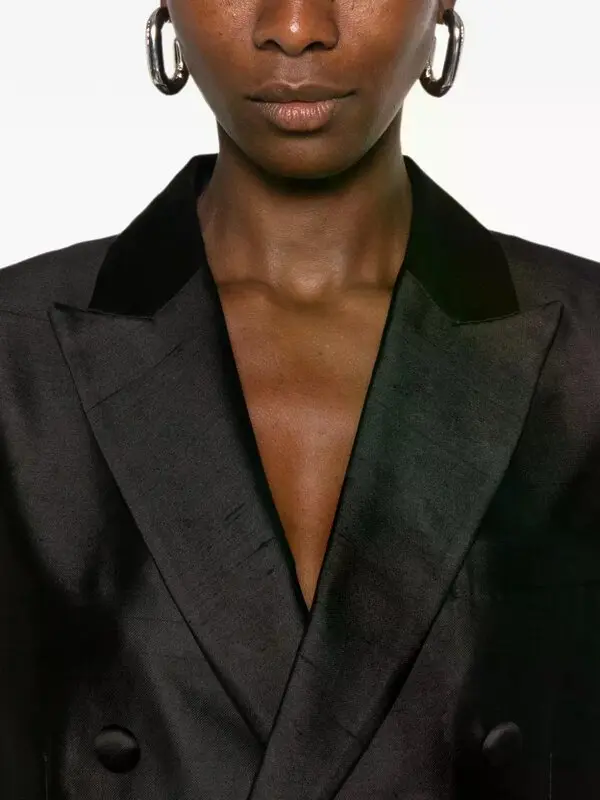 DONDUP Peak Lapel Double-breasted Blazer