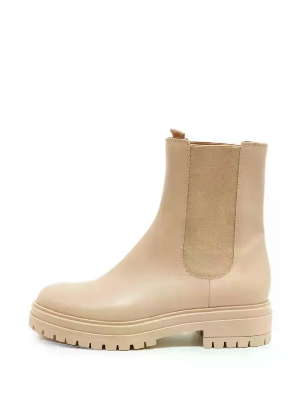 GIANVITO ROSSI Elastic-panel Combat Boots