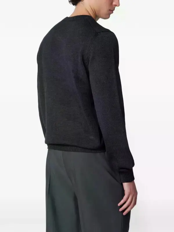 ROBERTO COLLINA Crew Neck Wool Sweater