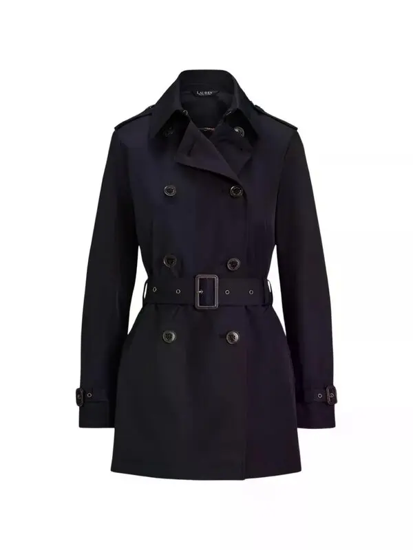Ralph Lauren Double-breasted Belted Trench Coat