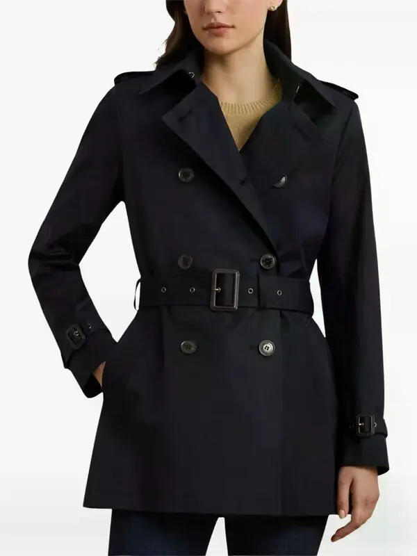 Ralph Lauren Double-breasted Belted Trench Coat