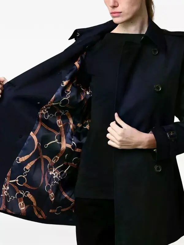 Ralph Lauren Double-breasted Belted Trench Coat