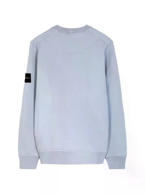 Stone Island Crewneck Sweatshirt With Compass Patch