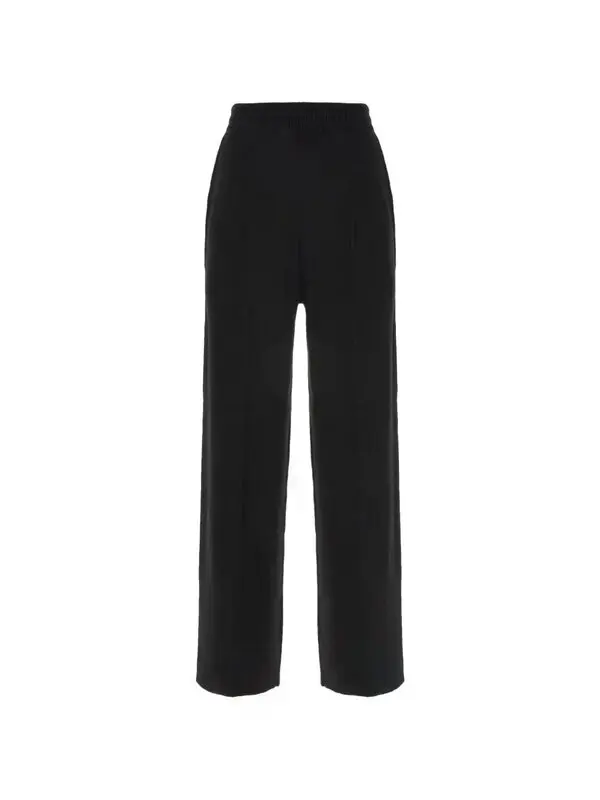 LANVIN Elasticated-waistband Pleated Trousers