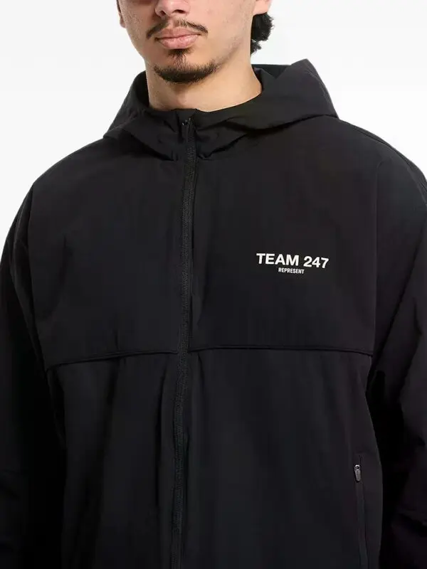 REPRESENT 247 Team Zip-up Hooded Track Jacket