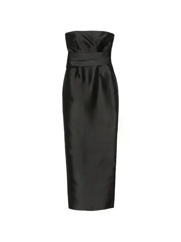 Solace London Ingrid Maxi Dress - Black