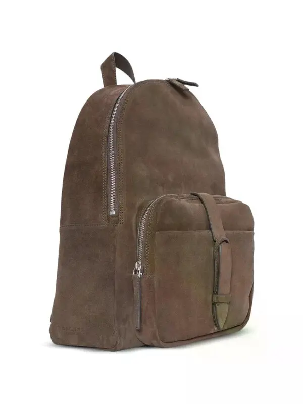Orciani Suede Front-strap Backpack