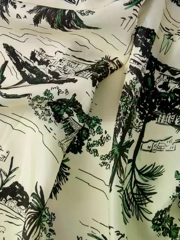 Karl Lagerfeld K/signature Vacance Silk Scarf