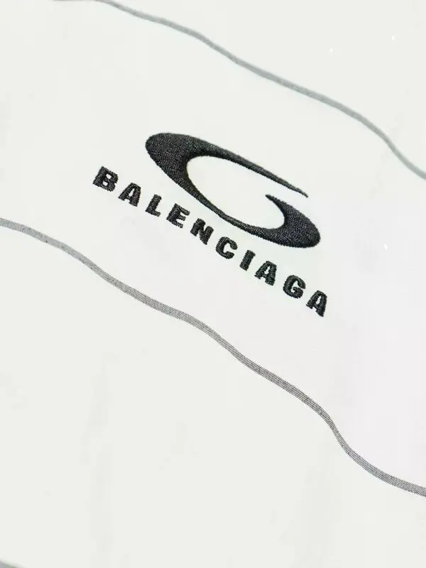 Balenciaga Striped Zip-up Jacket
