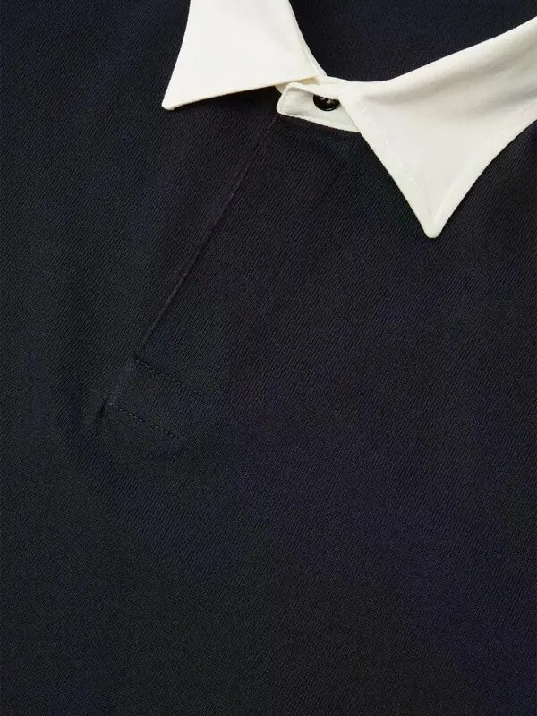 Loro Piana Lugger Long-sleeved Polo Shirt