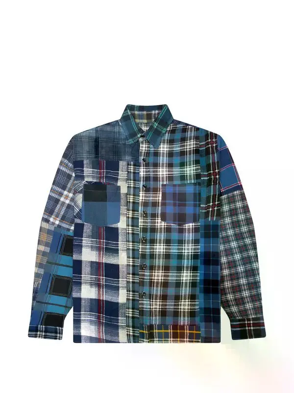 Needles Patchwork Flannel Shirt