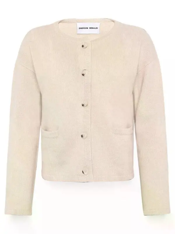 EMERSON RENALDI Button-up Patch-pocket Cardigan