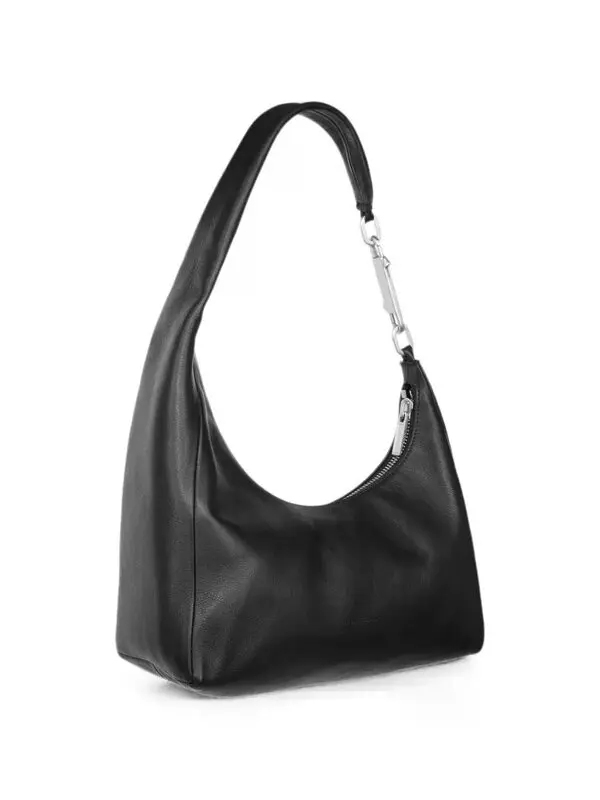 Rick Owens Gemini Leather Shoulder Bag - Black