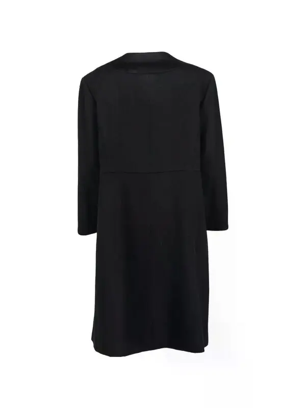 Vintage Embellished Contrast-trim Coat