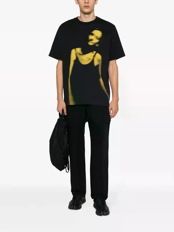 Wood Wood Haider Dancing Cotton T-shirt