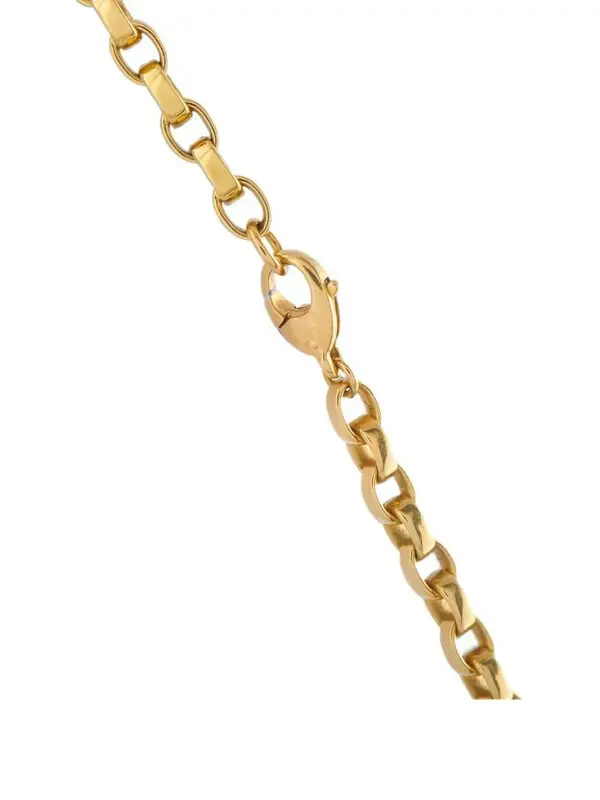 MAGERIT 18k Yellow Diamond Bear Motif Necklace