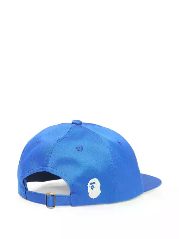 A BATHING APE Logo-embroidered Cap - Blue