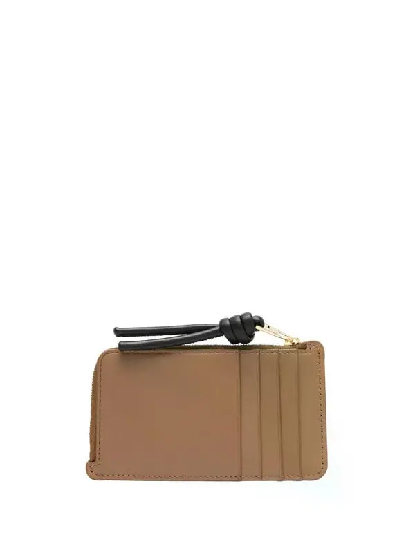 Loewe Knot Coin Cardholder - Brown