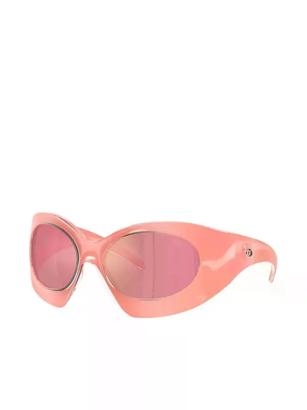 DIESEL® Oval Frame Sunglasses - Pink