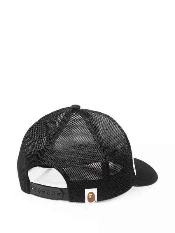 A BATHING APE Glitter-print Mesh Cap