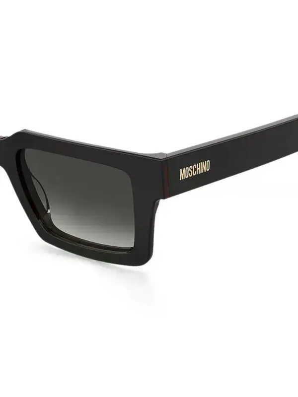 Moschino Rectangle Frame Sunglasses
