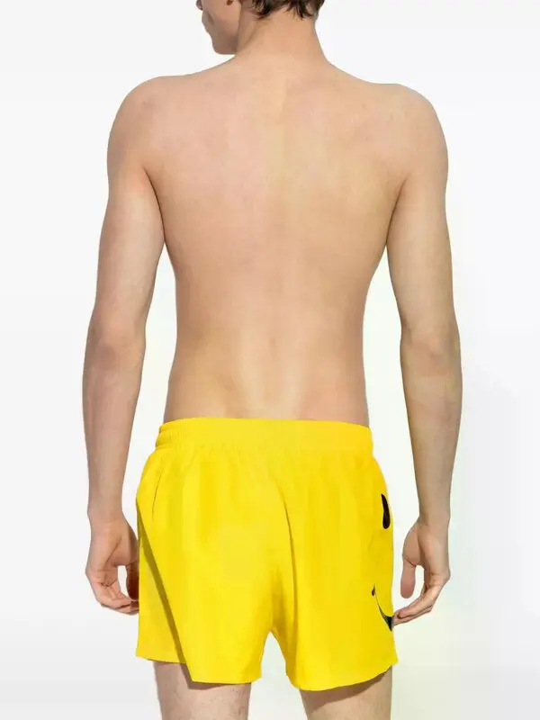 Moschino X Smiley® Logo Print Swim Shorts