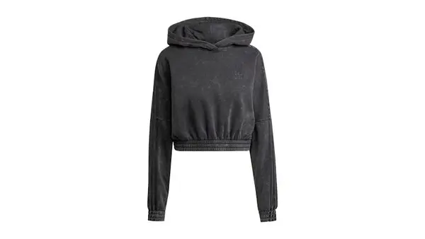 Adidas Washedout Crop Oversized Zip Hoodie