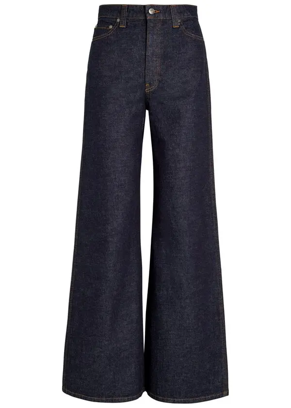 Khaite Dane Wide-leg Jeans