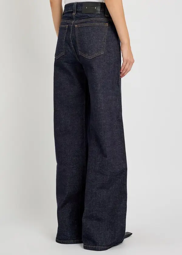 Khaite Dane Wide-leg Jeans