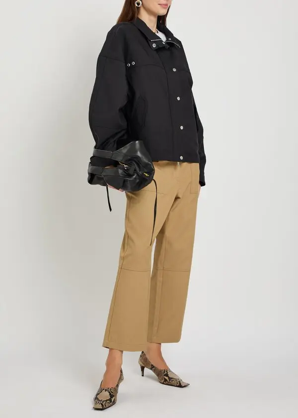 3.1 Phillip Lim Cropped High-neck Jacket