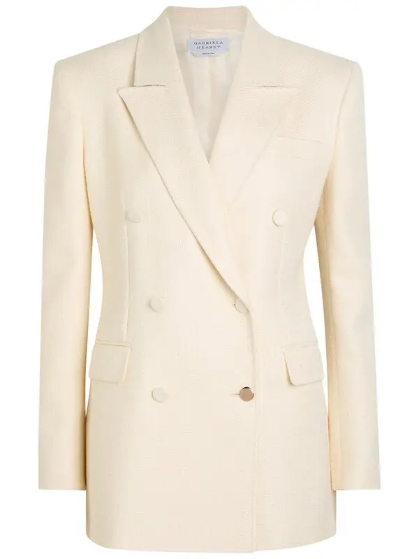 Gabriela Hearst Gavin Double-breasted Blazer