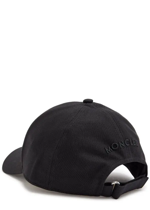 Moncler Logo-appliquéd Twill Cap